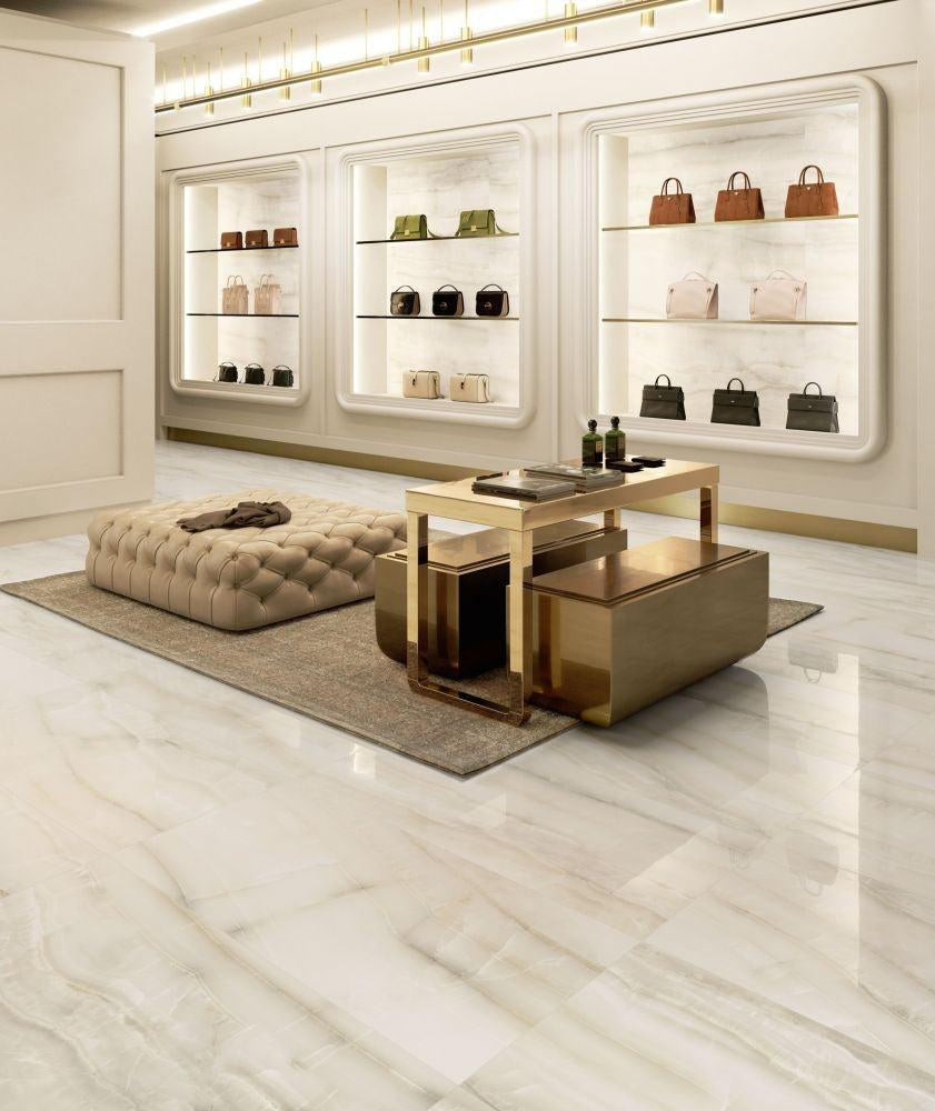 Akoya Ivory Porcelain Tile Collection