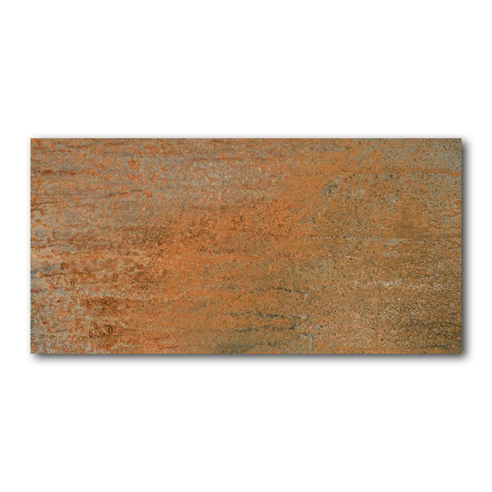 12x24 Gouttra Copper Matte Metal Look Porcelain Tile