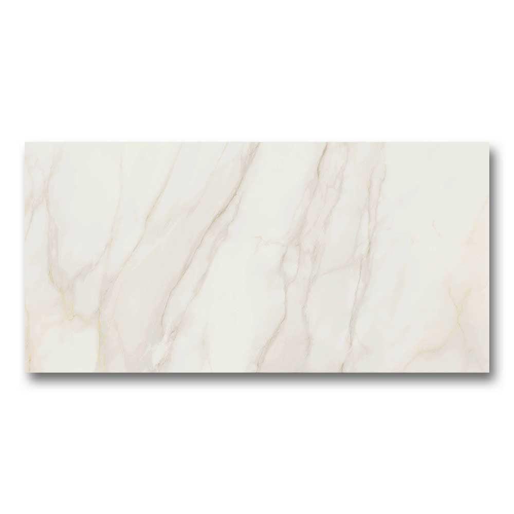12x24 Tresana Blanco Matte Marble Look Porcelain Tile