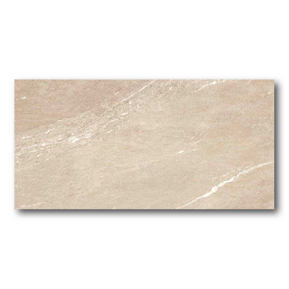 12x24 Waystone Sand Matte Limestone Look Porcelain Tile - Default Title ...