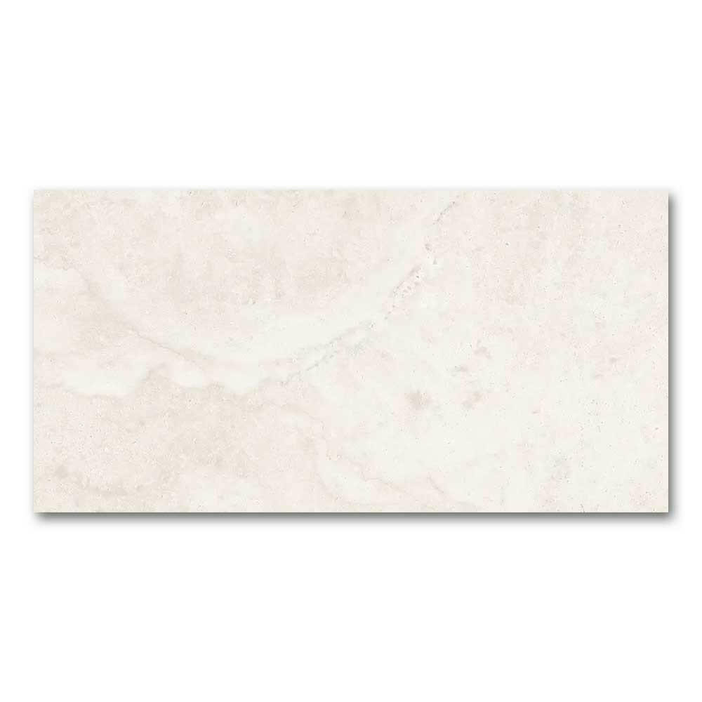 12x24 Gemma Therry Marble Look Glossy Porcelain Tile