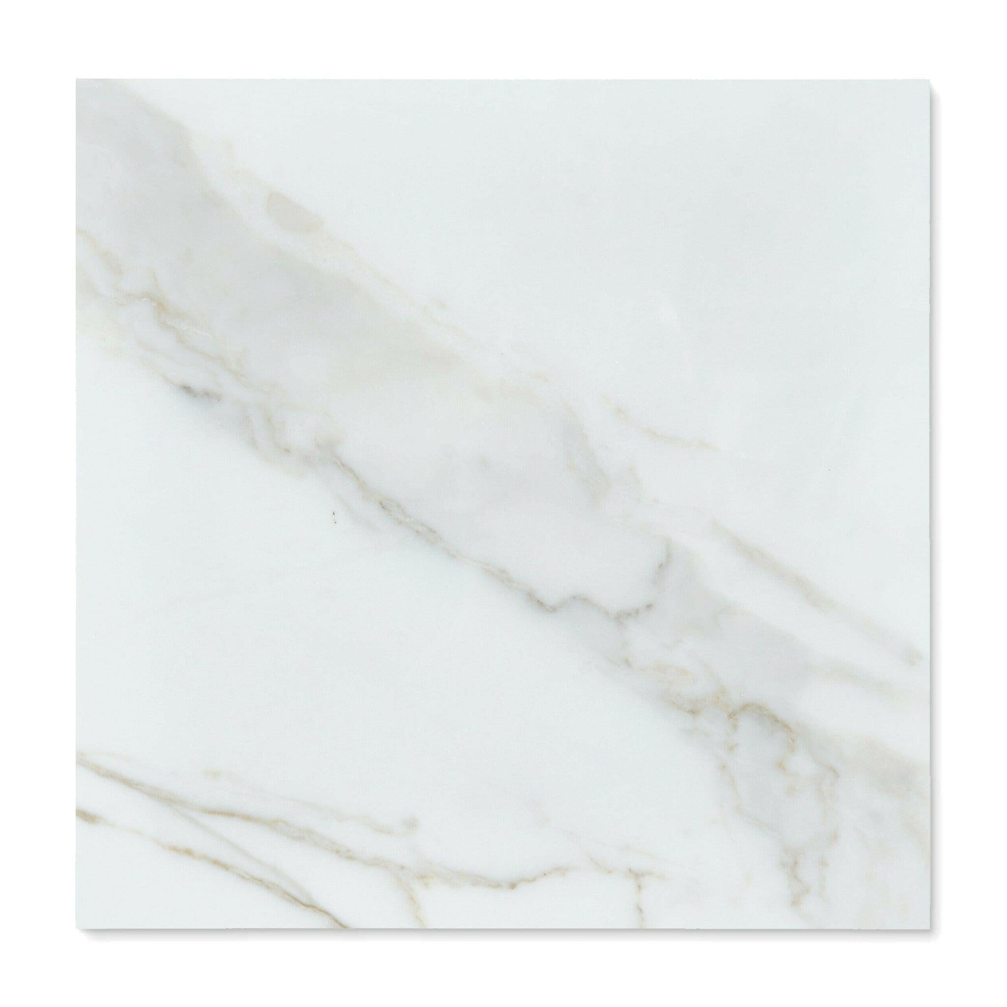 24x24 Calacatta Gold Marble Honed Tile