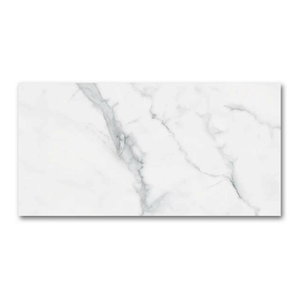 24x48 Claro Venato White Marble Look Matte Porcelain Tile