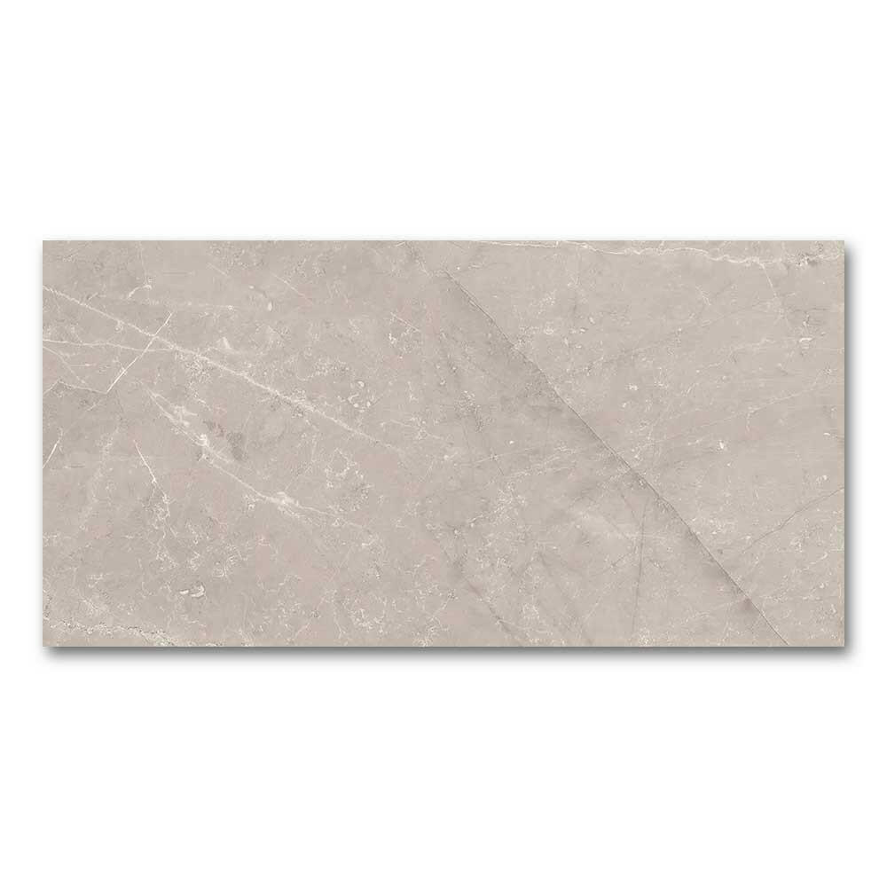 24x48 Gemma Etienne Gray Marble Look Matte Porcelain Tile