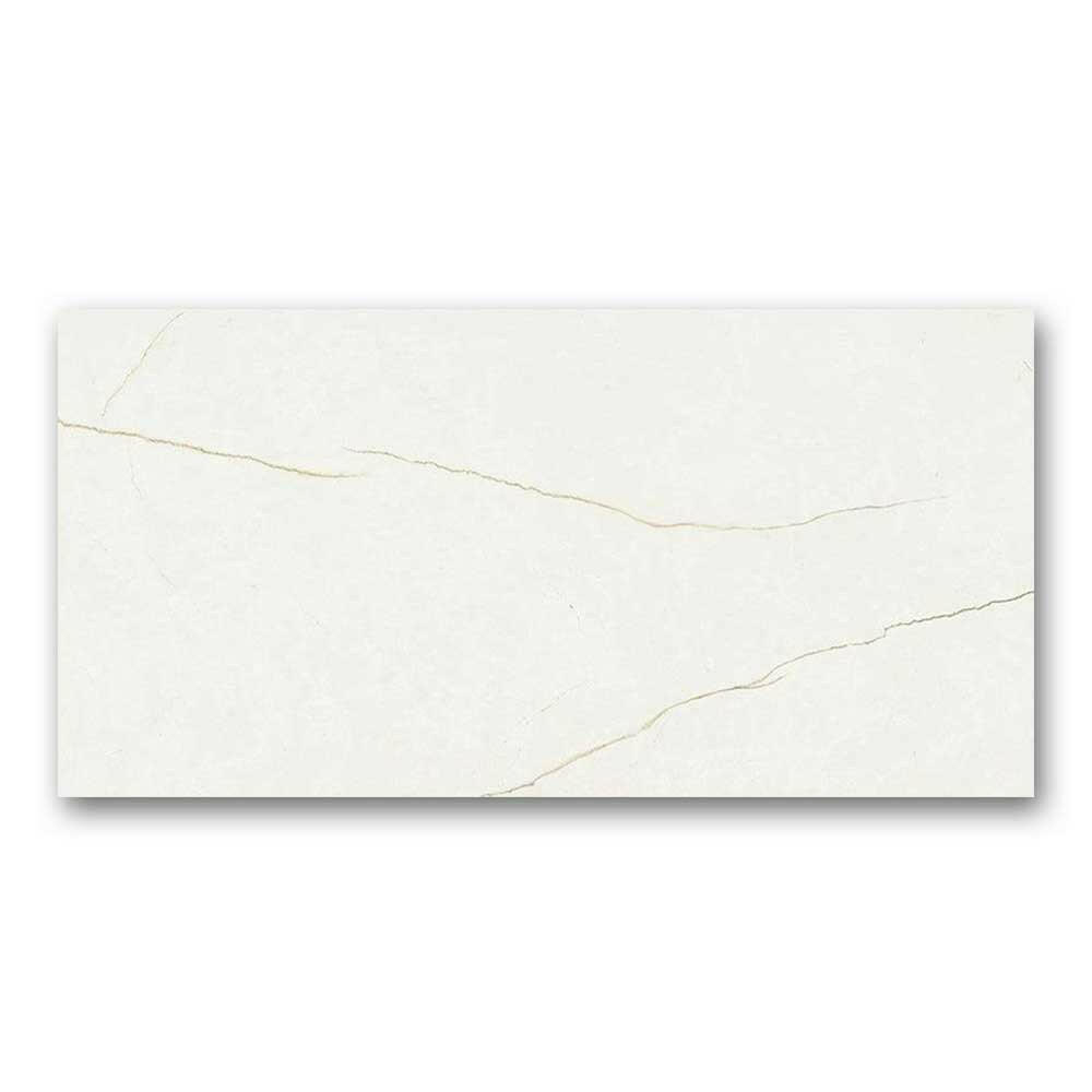 24x48 Marmo Marfil Polished Marble Look Porcelain Tile - American Tile ...