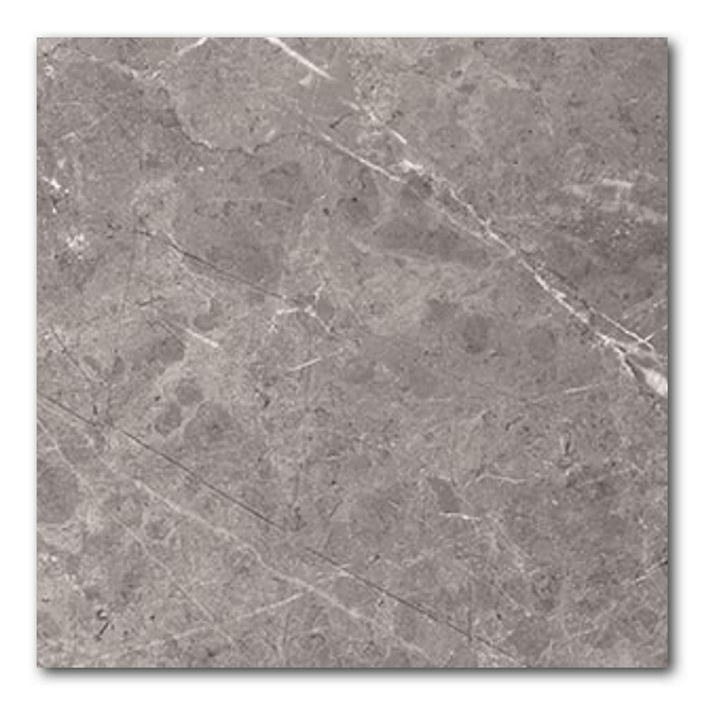 24x24 Bolonia Marengo Polished Marble Look Porcelain Tile - American ...