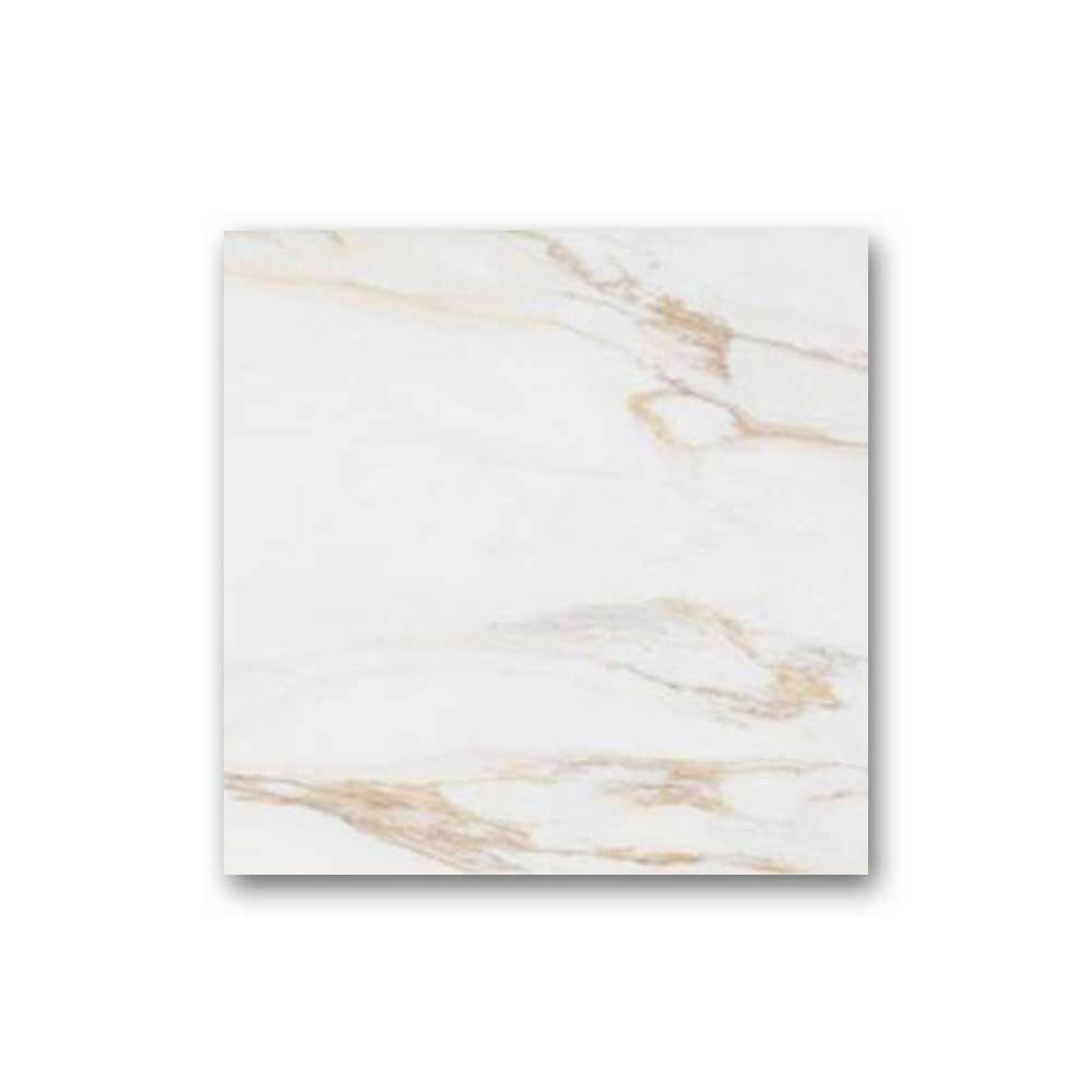 36x36 Montblanc Gold Polished Marble Look Porcelain Tile - American ...