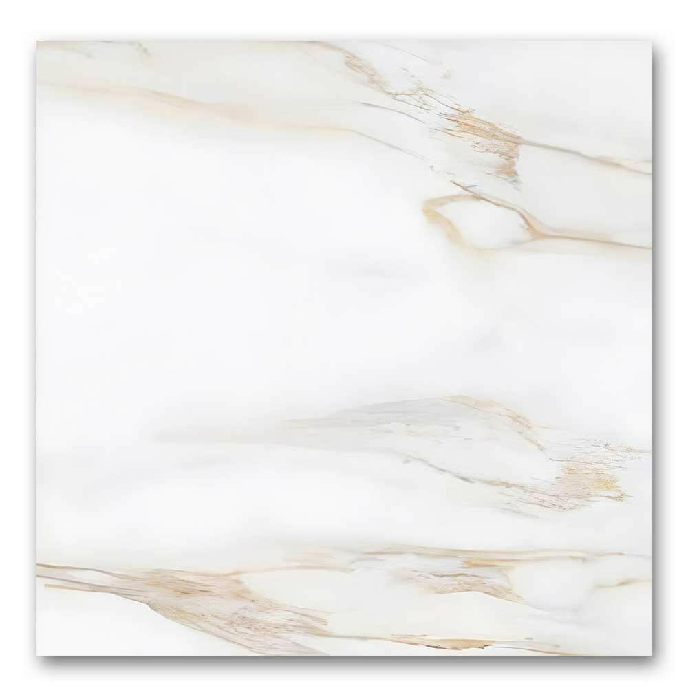 48x48 Statuario Nice Polished Marble Look Porcelain Tile