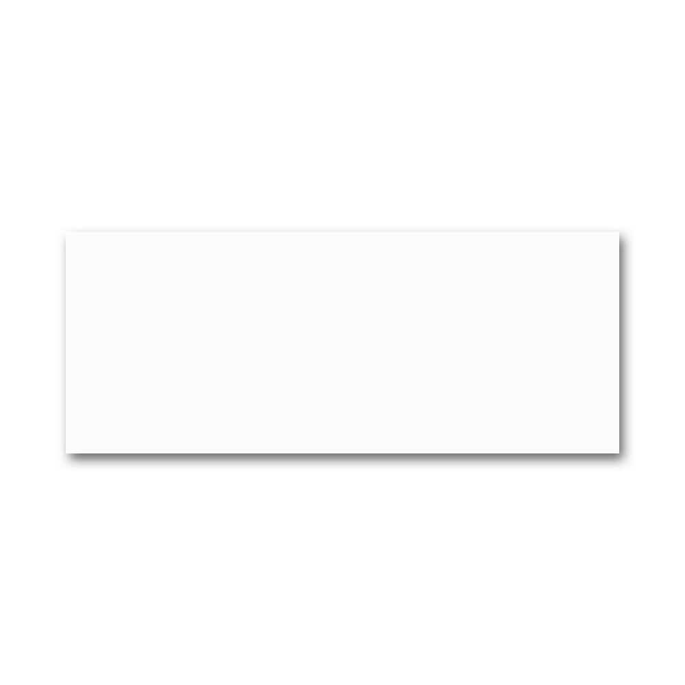 4x10 Palette Snow White Glossy Ceramic Wall Tile - American Tile Depot