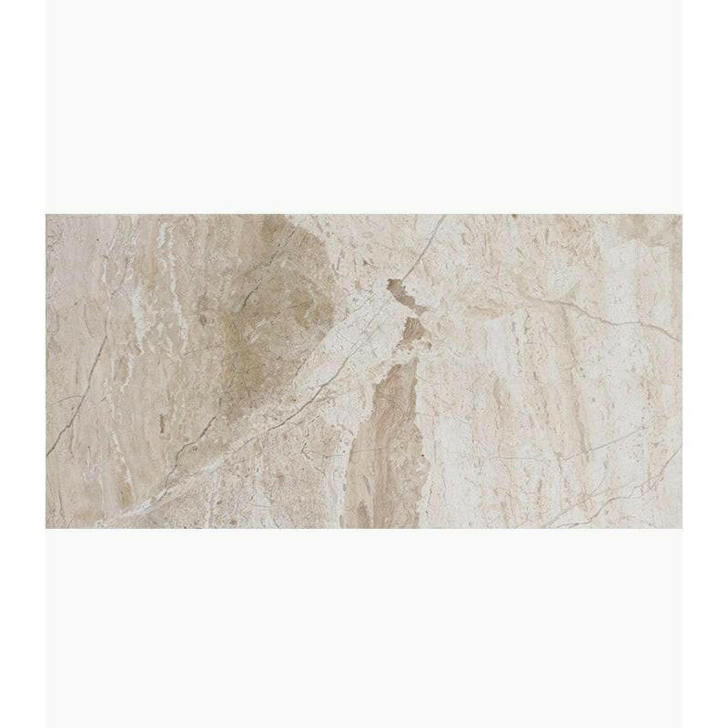 6x12 Diano Royal (Queen Beige) Marble Polished Tile
