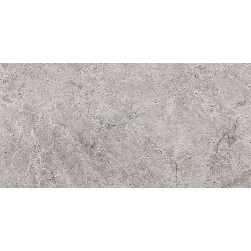 6x12 Tundra Gray (Atlantic Gray) Marble Polished Tile - American Tile Depot